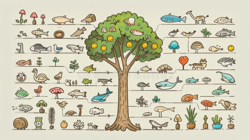 Evolutionary Tree Stock Illustrations – 205 Evolutionary Tree Stock ...