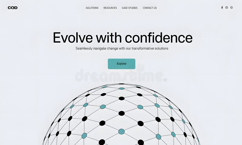 Evolve with Confidence: Transformative Solutions Stock Illustration ...