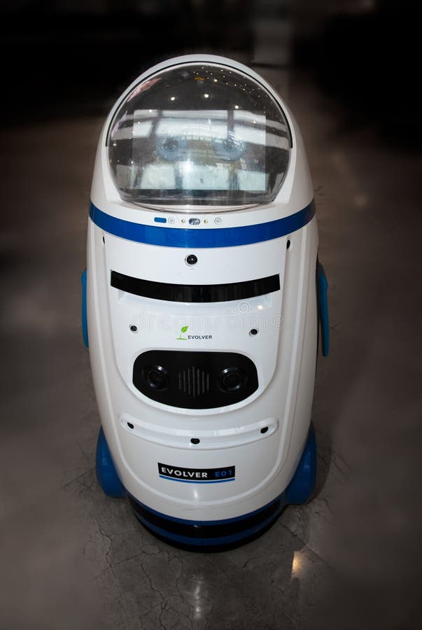 Evolver, Customer Service Robot Editorial Stock Photo - Image of china ...