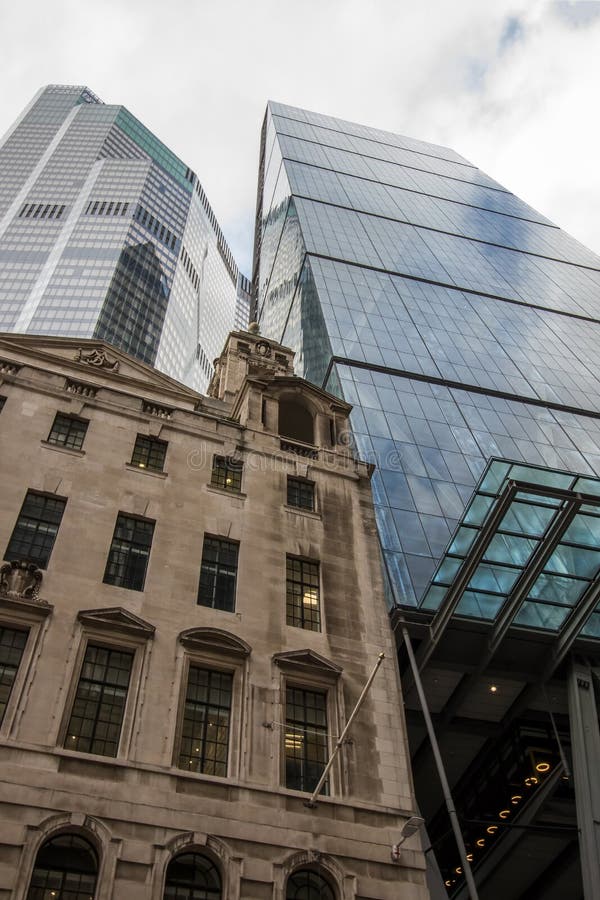 Evolving Architecture. Old and Modern Design Inner-city Buildings ...