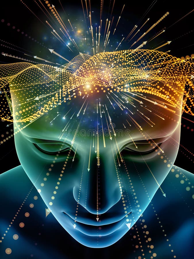 Evolving Consciousness stock illustration. Illustration of ...