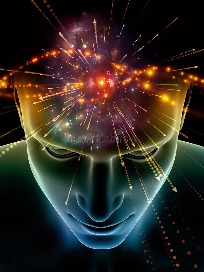 Evolving Consciousness stock image. Image of intellect - 115475485