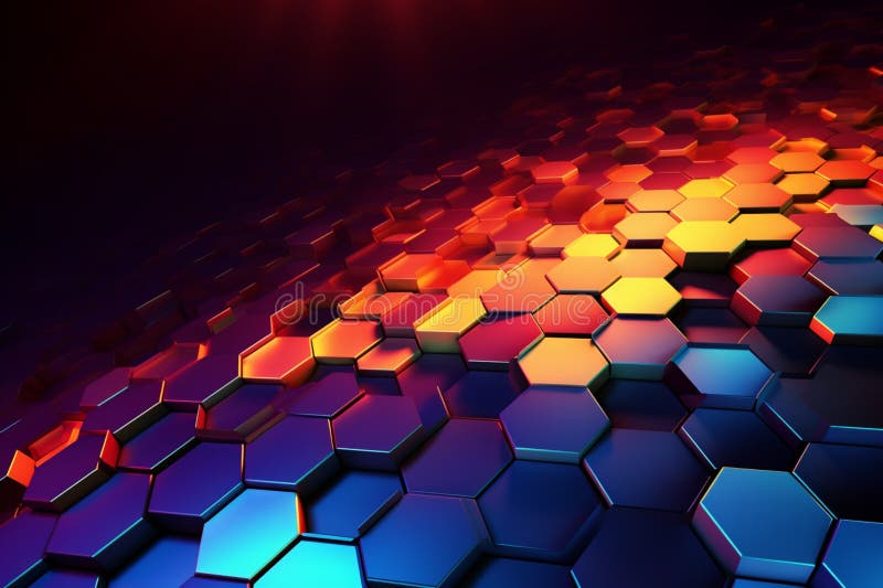 Evolving Gradient Geometry Abstract Shapes Interplay, Crafting a Dynamic and Captivating ...