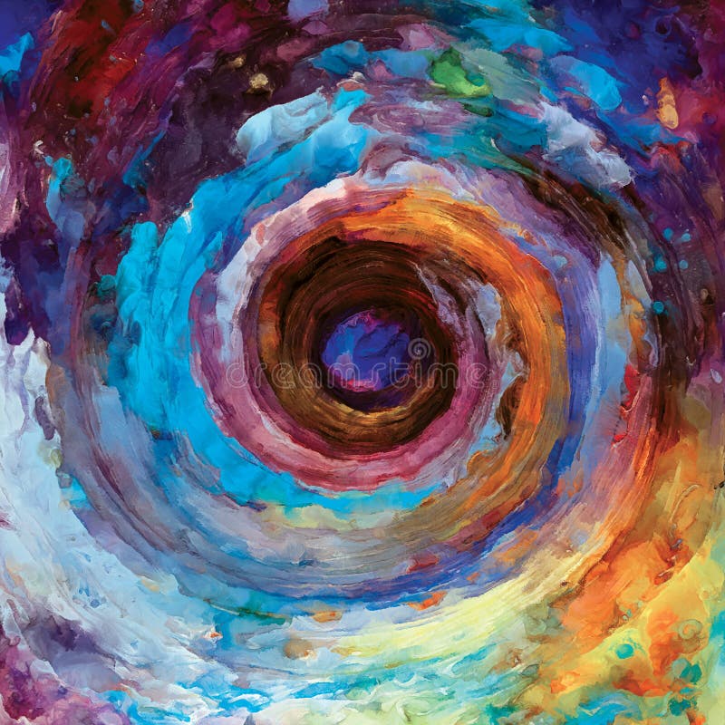 Evolving Hue Vortex stock photo. Image of palette, colorful - 303707958