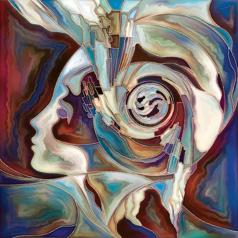 Evolving Inner Connection stock illustration. Illustration of ...