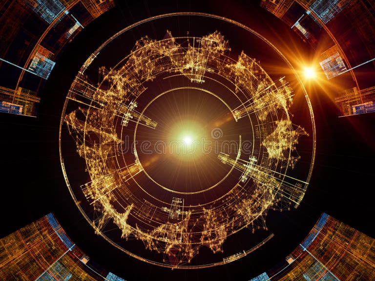 Evolving Integers stock illustration. Illustration of logic - 144150812