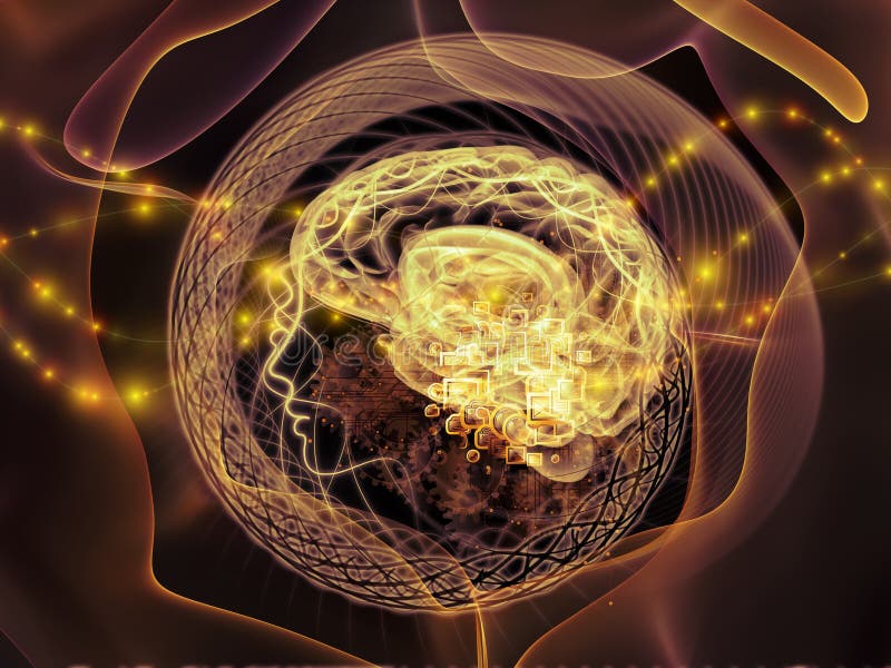 Evolving Mind stock illustration. Illustration of element - 42427749