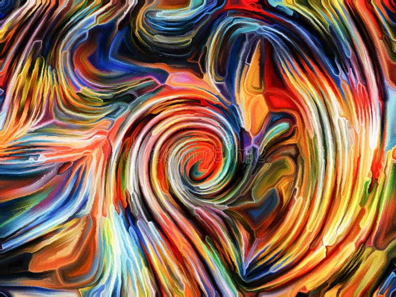 Evolving Pattern stock illustration. Illustration of abstract - 128090192