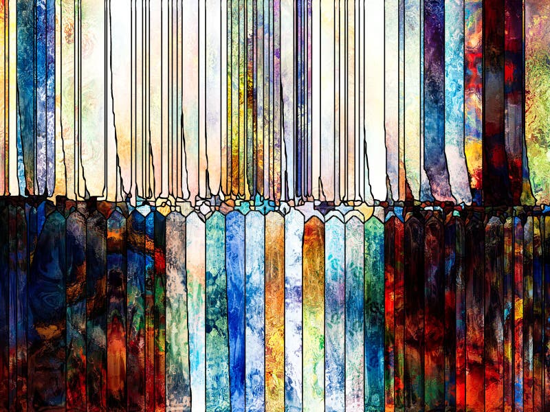 Evolving Shape Division stock illustration. Illustration of artwork ...