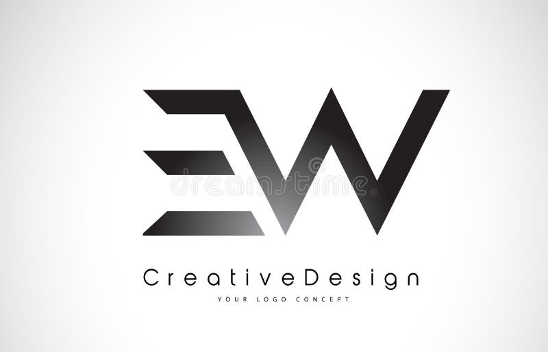 EW E W Letter Logo Design. Creative Icon Modern Letters Vector L Stock ... EW E W Letter Logo Design. Creative Icon Modern Letters Vector L Stock ...