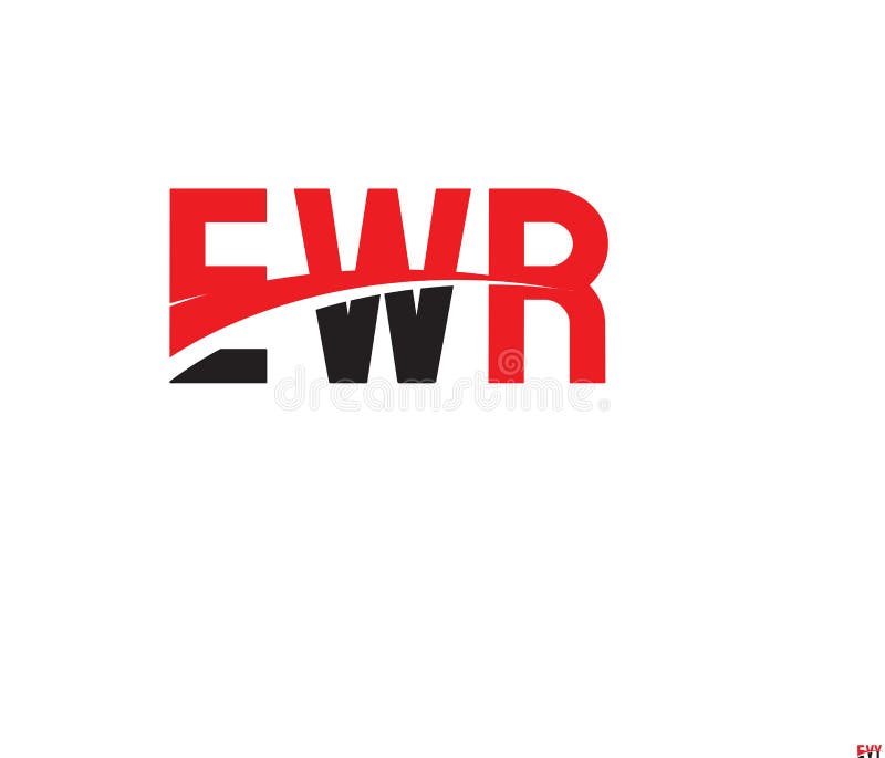 EWR Letter Initial Logo Design Vector Illustration Stock Vector ...