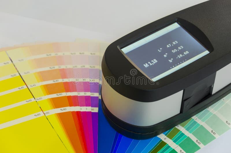 Exact Print Measuring Tool stock image. Image of palette - 47661407