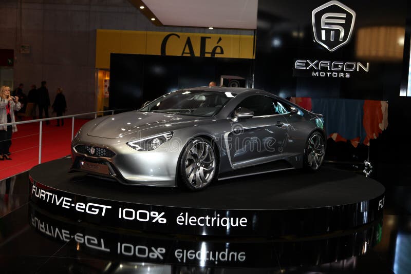 Exagon Motors Furtive-eGT editorial photo. Image of display - 26877521