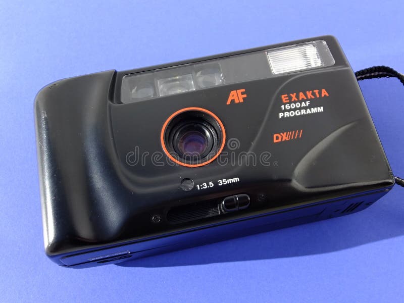 Exakta 1600 AF - Vintage 35mm Camera from the 90`s Editorial Stock ...