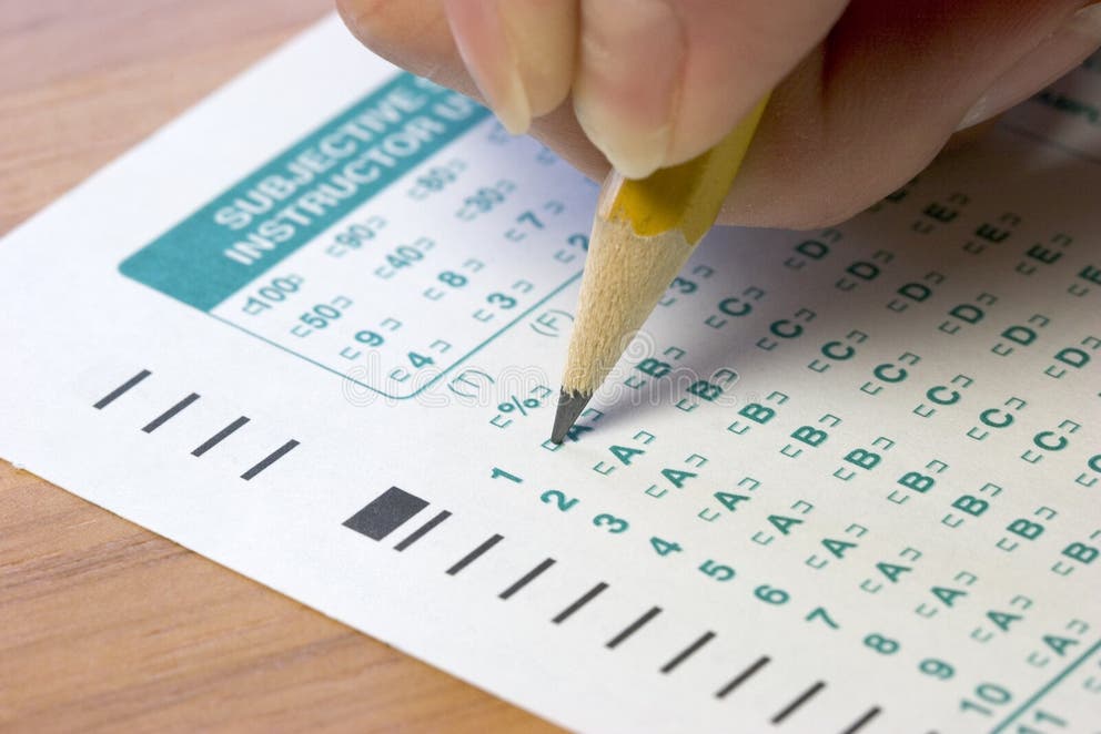 Exam stock image. Image of school, test, scantron, scantrons - 503281