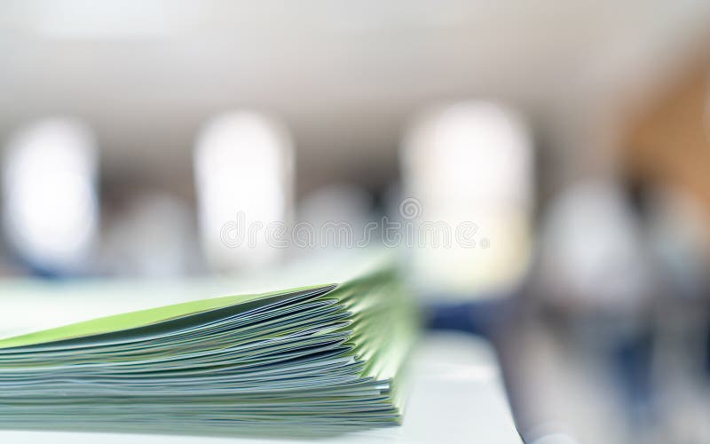 Exam Answer Sheet Pile Blurry Application Document Paperwork Stack on ...