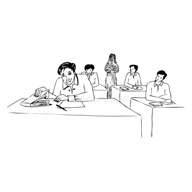 Class Exam Paper Stock Illustrations – 4,048 Class Exam Paper Stock ...