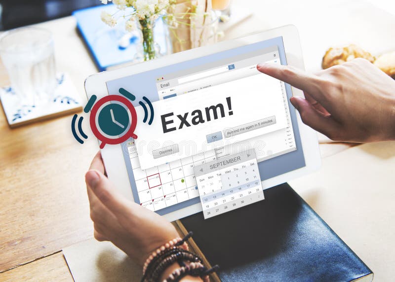 Exam Education Achievement Grade Score Concept Stock Image - Image of ...