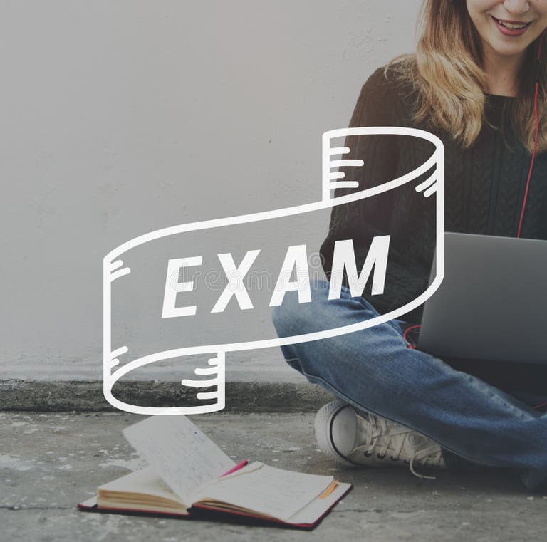 Exam Examination Intelligence Knowledge Quiz Concept Stock Photo ...