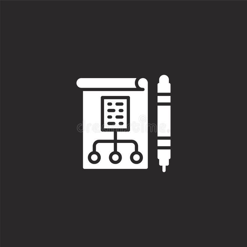 Exam Icon. Filled Exam Icon for Website Design and Mobile, App ...
