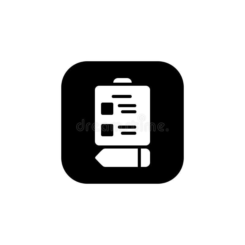 Exam Icon. Online Learning Icon. Perfect for Application, Web, Logo and ...