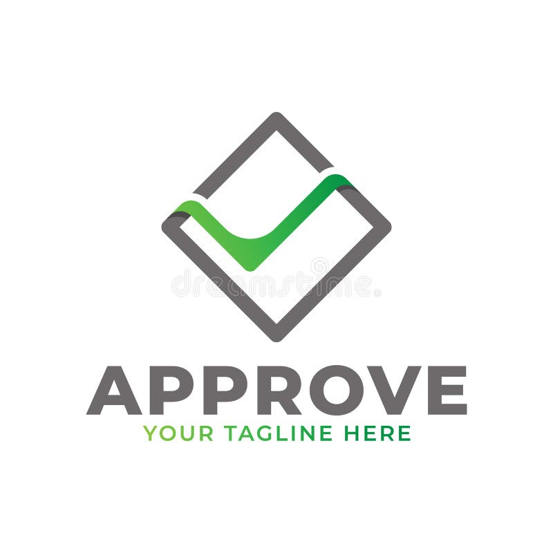 Exam Logo Icon Correct. Approval Check, Checking Logo Template Vector ...