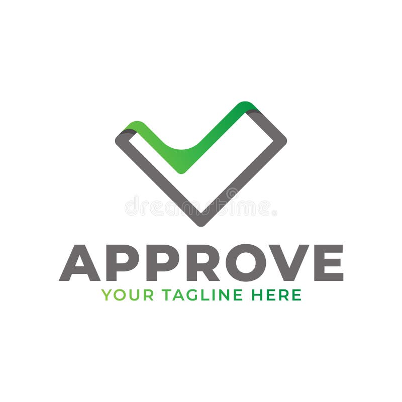 Exam Logo Icon Correct. Approval Check, Checking Logo Template Vector ...