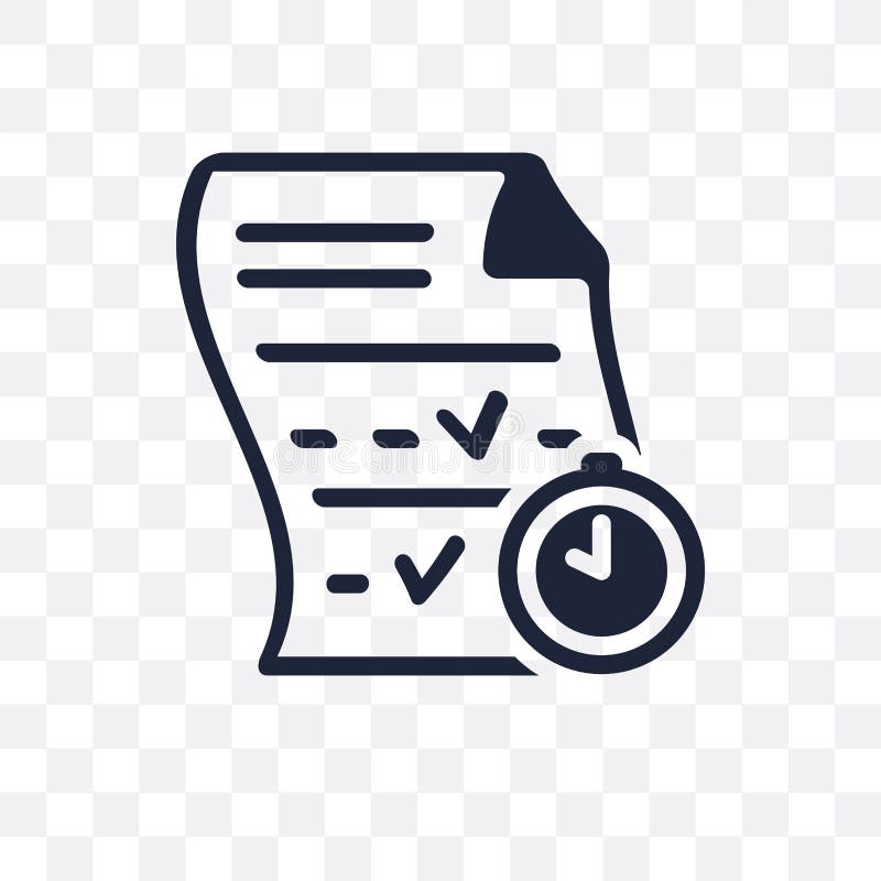 Exam Transparent Icon. Exam Symbol Design from Education Collect Stock ...