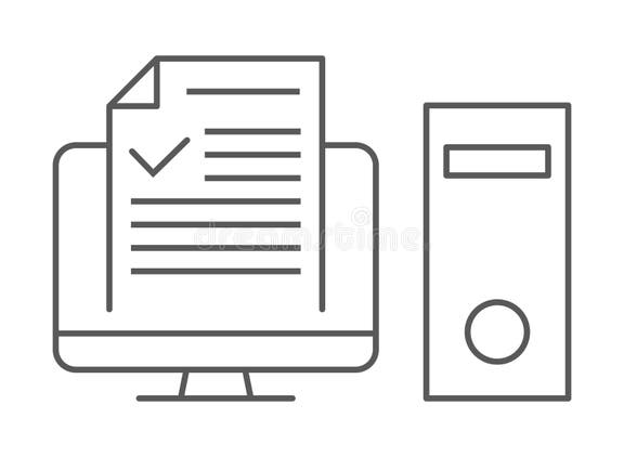 Exam web form stock vector. Illustration of checkbox - 214219259