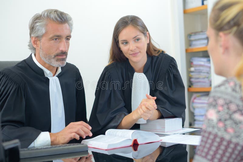 Examination of the case stock image. Image of magistrate - 122450527