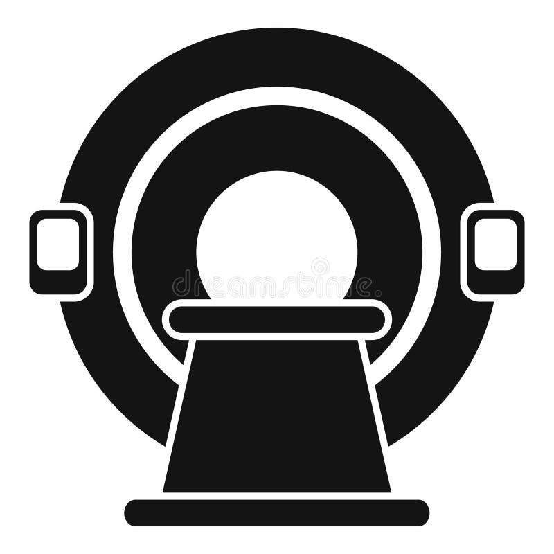Examination Mri Device Icon Simple Vector. Medicine Computed Stock ...