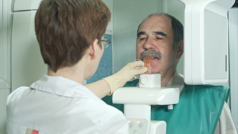 Process of Examination of the Patient by Using Panoramic and ...