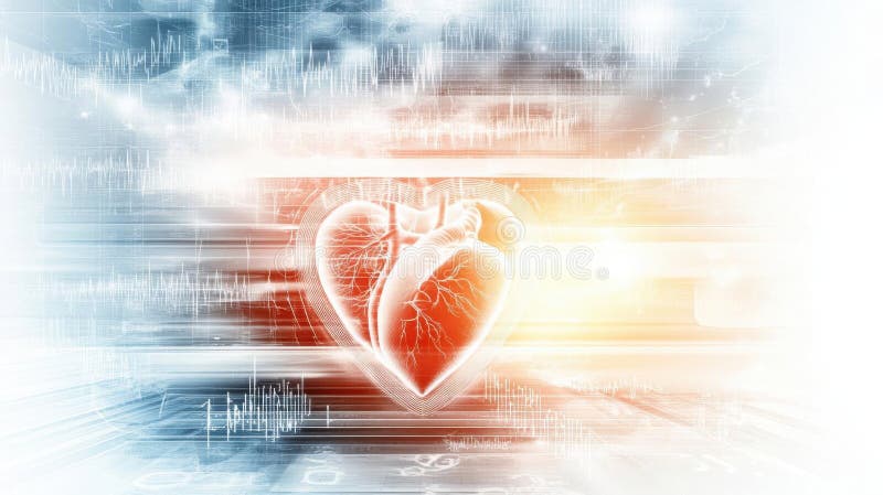 Heart data logo stock vector. Illustration of consisted - 84895647