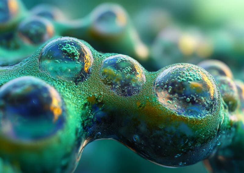 Examine the Molecular Structure of Chlorophyll B in Dim Lighting with ...