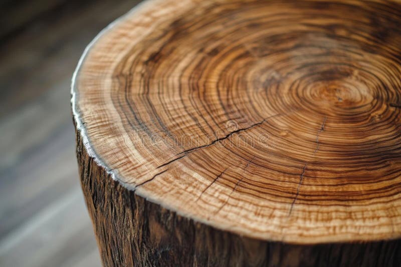 Examine Wood Trunk Slice Display Patterns, Rustic Look and Earthy ...