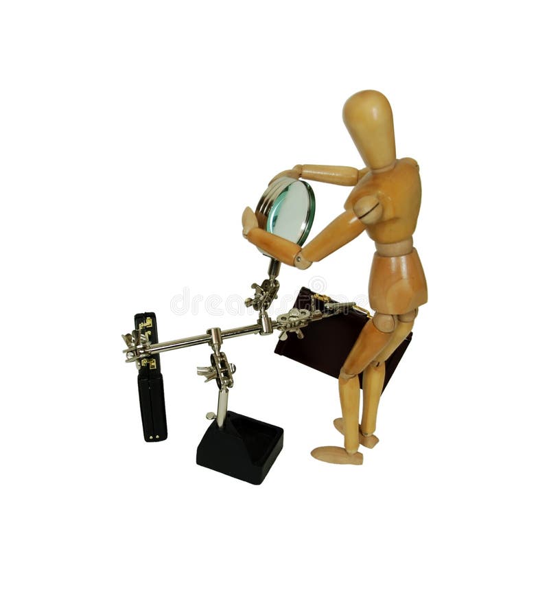 Examining business stock image. Image of examine, process - 7431235