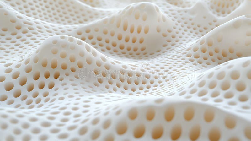 Examining Creamy Porous Surface Texture with Smooth Undulating Forms ...