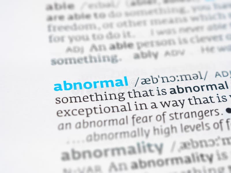 Examining Meaning Abnormal How Signifies Departure What Considered ...