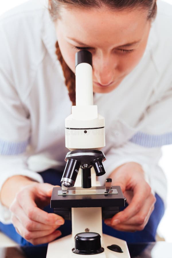 Examining probes stock image. Image of look, chemistry - 64291287