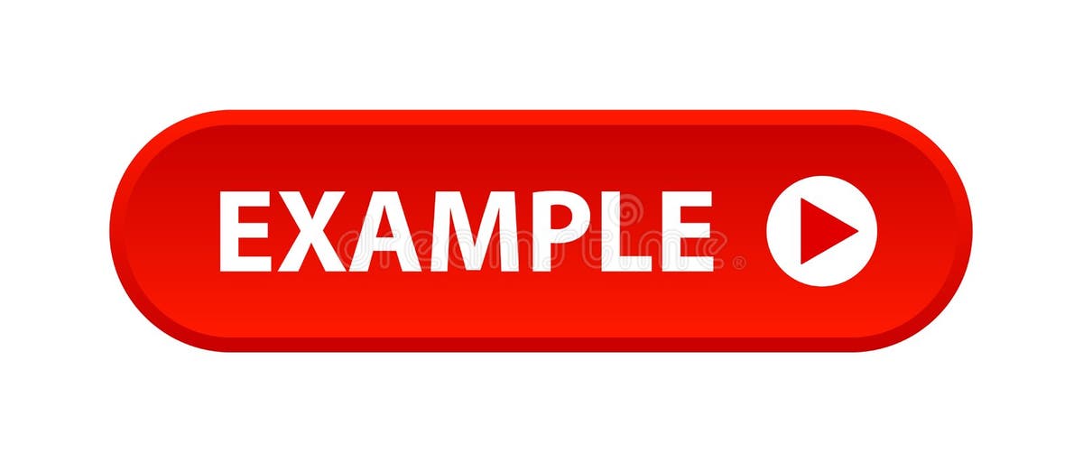 Example Red Web Button Icon Stock Illustrations – 132 Example Red Web ...