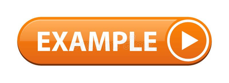 Example button stock vector. Illustration of button - 158488281