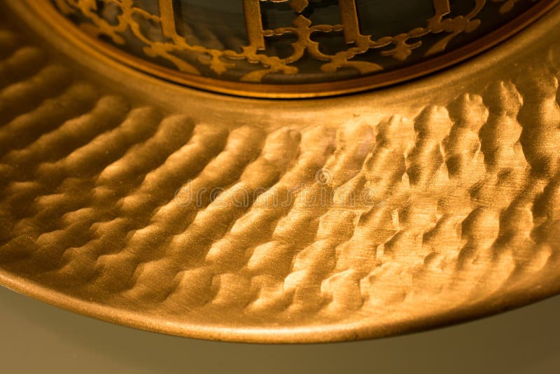 Example of Art Patterns on Metal Stock Image - Image of metallic ...