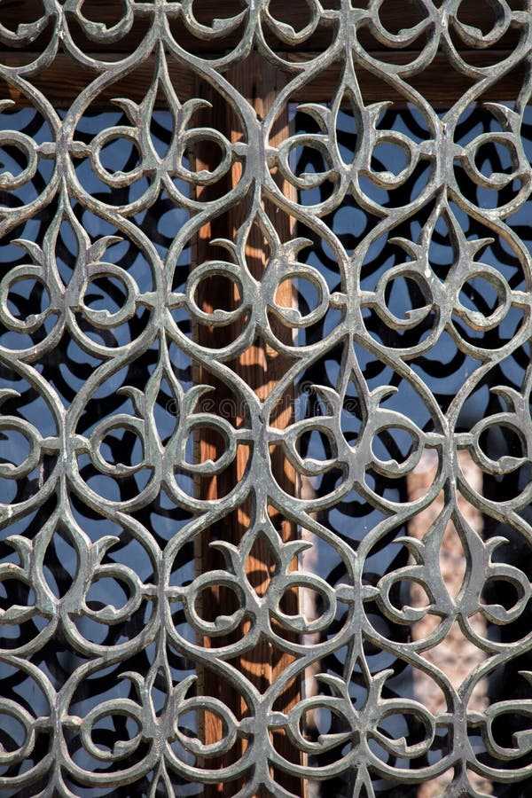 Example of Art Patterns on Metal Stock Image - Image of travel ...