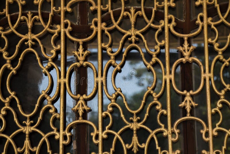 Example of Art Patterns on Metal Stock Image - Image of istanbul ...