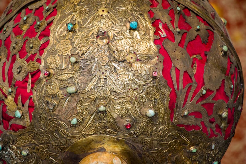 Example of Art Patterns on Metal Stock Photo - Image of historic ...