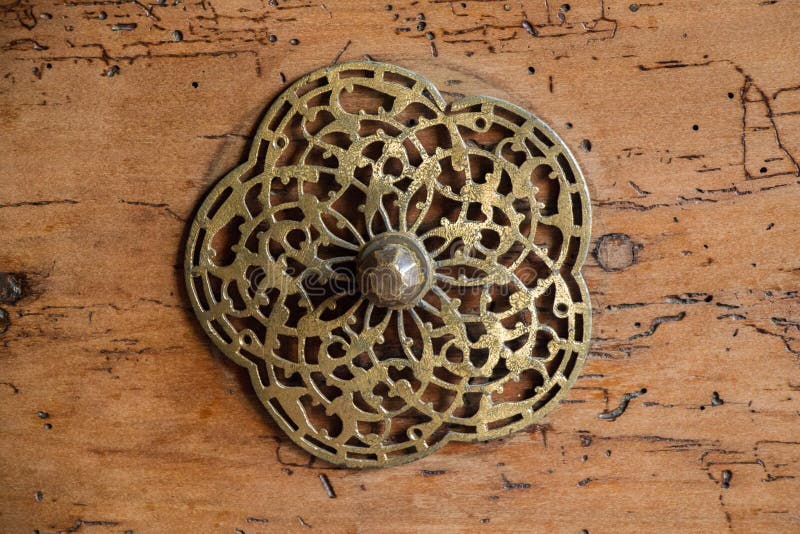 Example of Art Patterns on Metal Stock Photo - Image of travel, craft ...