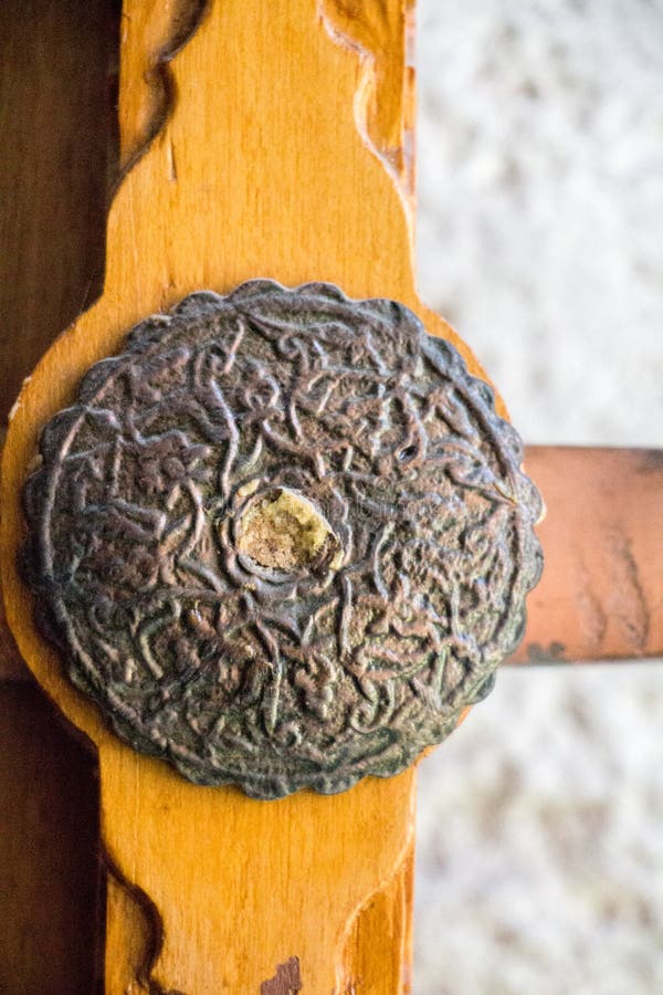 Example of Art Patterns on Metal Stock Photo - Image of tourism ...