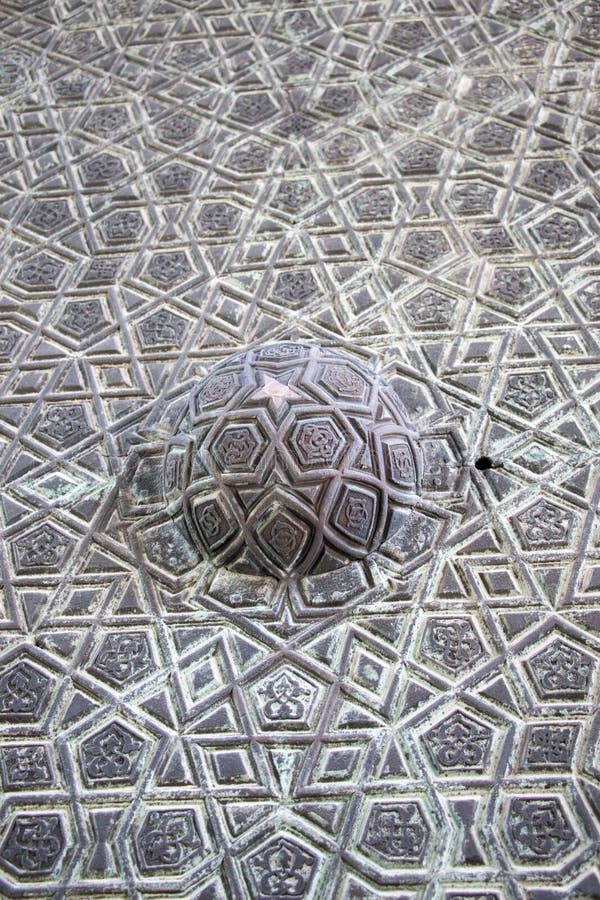 Example of Art Patterns on Metal Stock Photo - Image of ancient ...