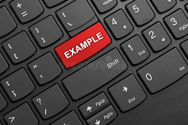 Example button keyboard stock image. Image of form, button - 165112087