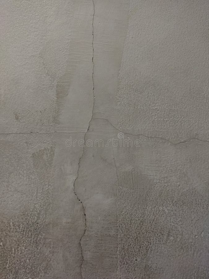 This is an Example of a Cracked Wall Due To a Lack of Material ...